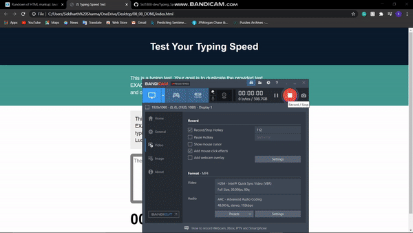 GitHub - Sid1808-dev/Typing_Speed_Tester_JS: This is the implementation ...