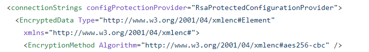 How to configure "rsaprotectedconfiguration" to use "aes-cbc" encryption? · Issue #1 ...