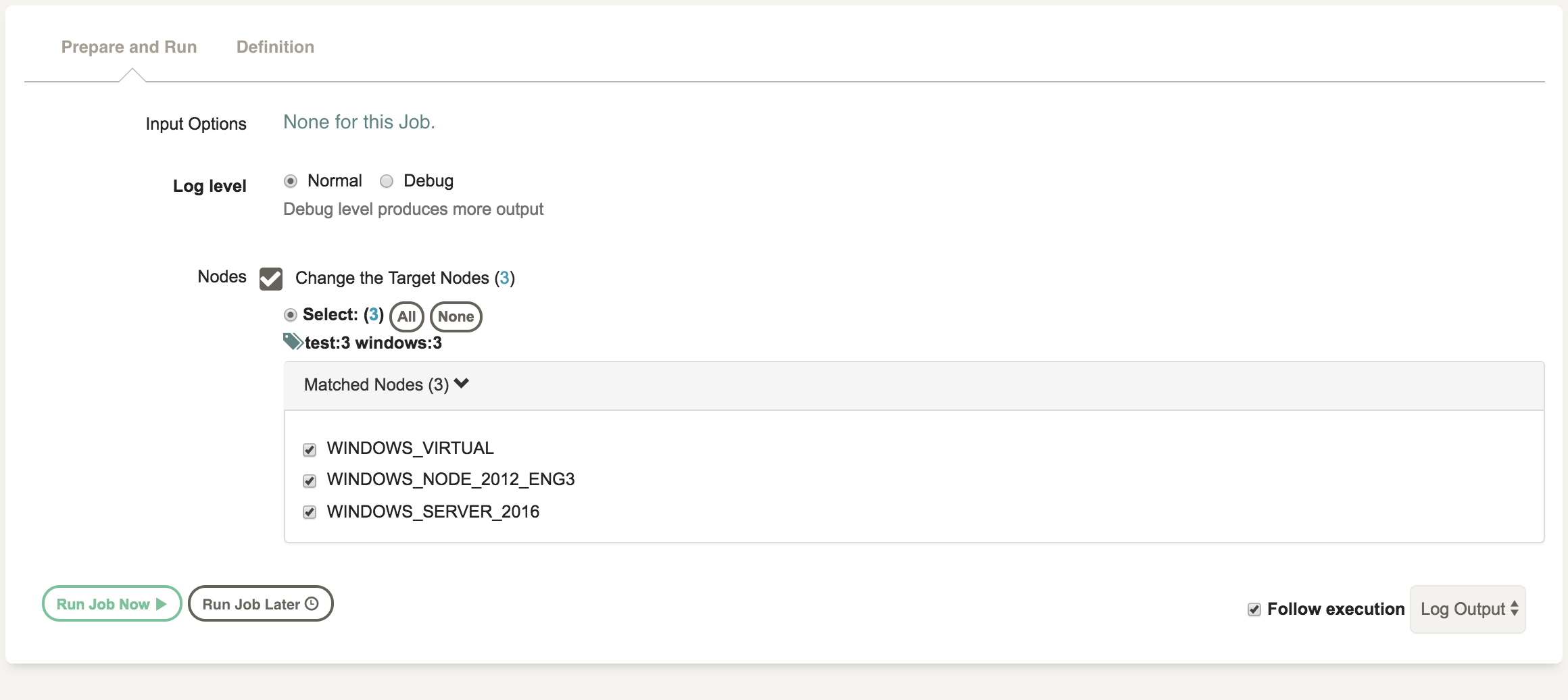 Change the Target Nodes buttons don't work · Issue #3538 · rundeck/rundeck · GitHub