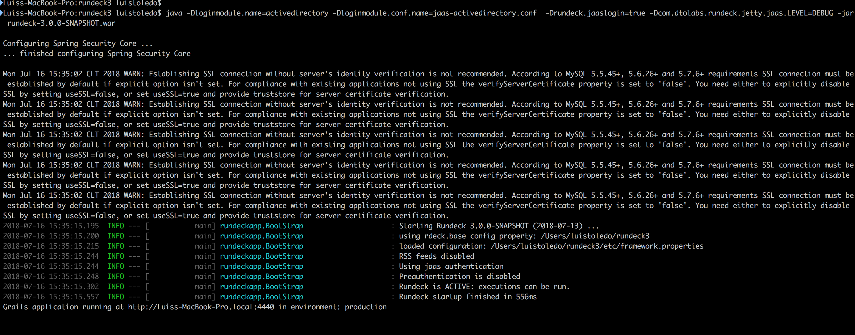 R3 Ad Authentication Doesnt Work · Issue 3699 · Rundeckrundeck · Github