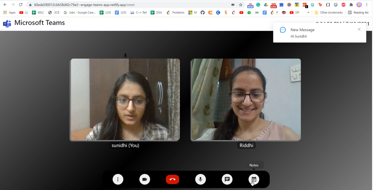 GitHub - csunidhi13/Engage-Teams-Clone
