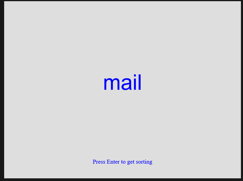 GitHub - tywenrick3/mail-sorter: An experimental mail sorting game ...
