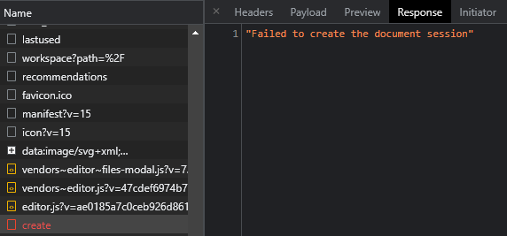 Opening any text file results in a Doctrine\DBAL\Exception\NotNullConstraintViolationException ...