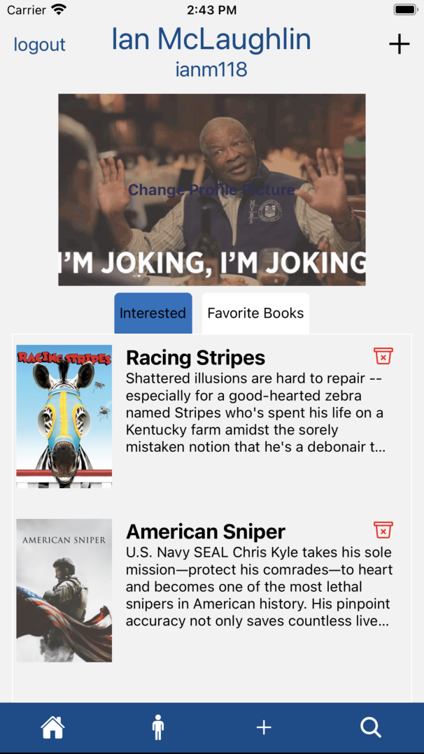 GitHub - evan-dimartinis/BlirbReactNativePublic: React Native front end of Blirb