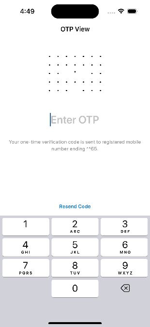 GitHub - sbharti2016/OTPView_iOS: OTP view in iOS written in SwiftUI