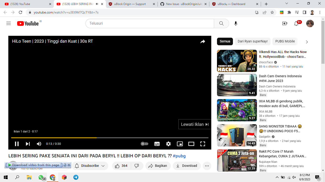 youtube.com: ads · Issue #18443 · uBlockOrigin/uAssets · GitHub