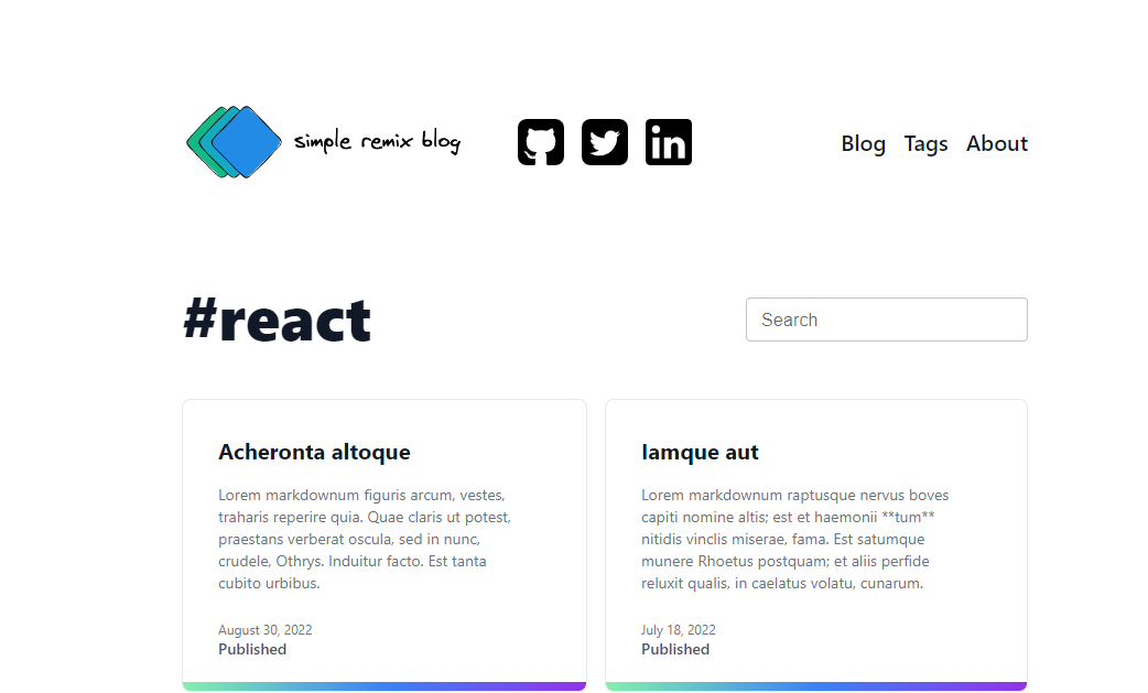 Add search component · Issue #11 · josemiguel-alvarez/simple-remix-blog ...