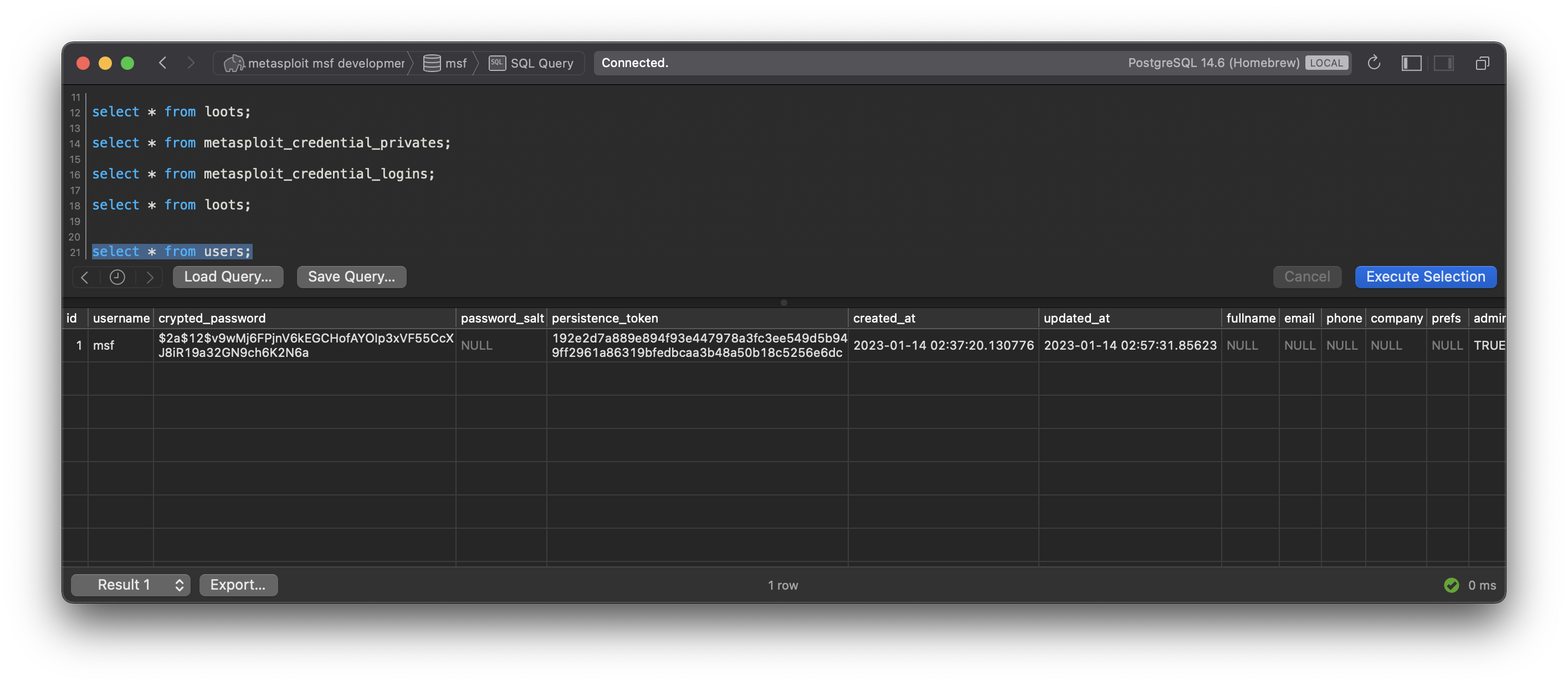 Application server error: Login Failed · Issue #17270 · rapid7/metasploit-framework · GitHub
