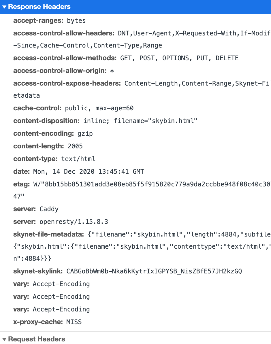 Not seeing content-type in response header in Firefox · Issue #566 · SkynetLabs/skynet-webportal ...