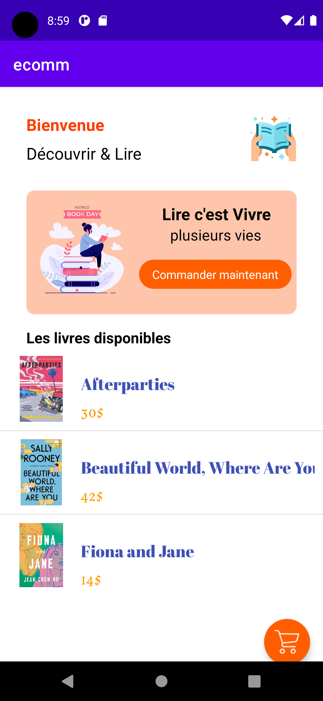 GitHub - RhezzouneOumaima/ecomm: simple kotlin application with SQLite