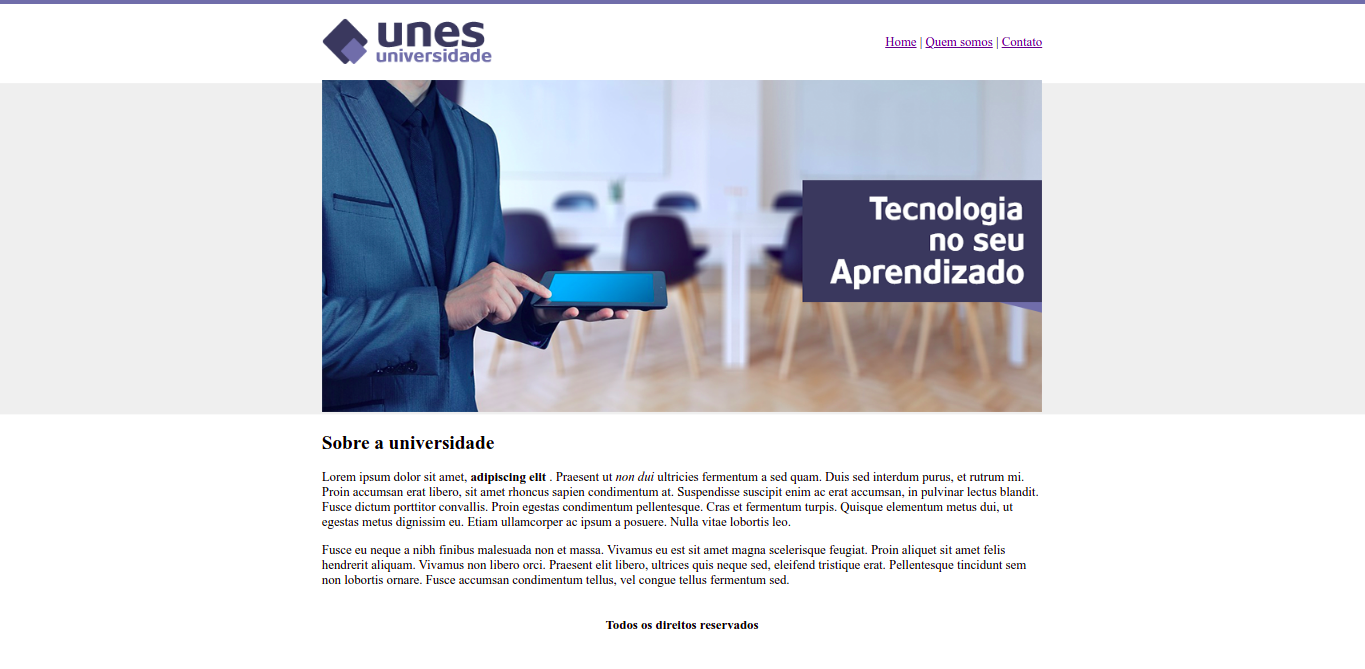 GitHub - ff-neto/Projeto-unes: O projeto é um site para uma faculdade fictícia chamada UNES