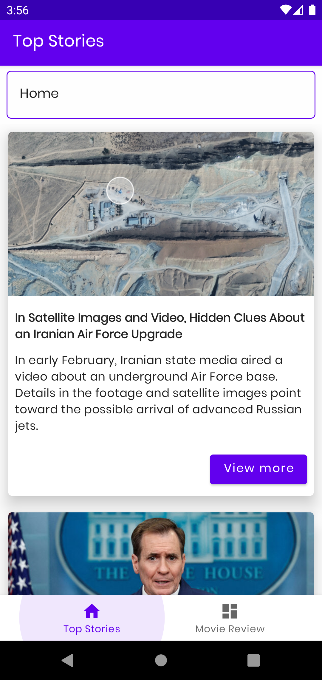 GitHub - JamesHardey/NewsAppllication