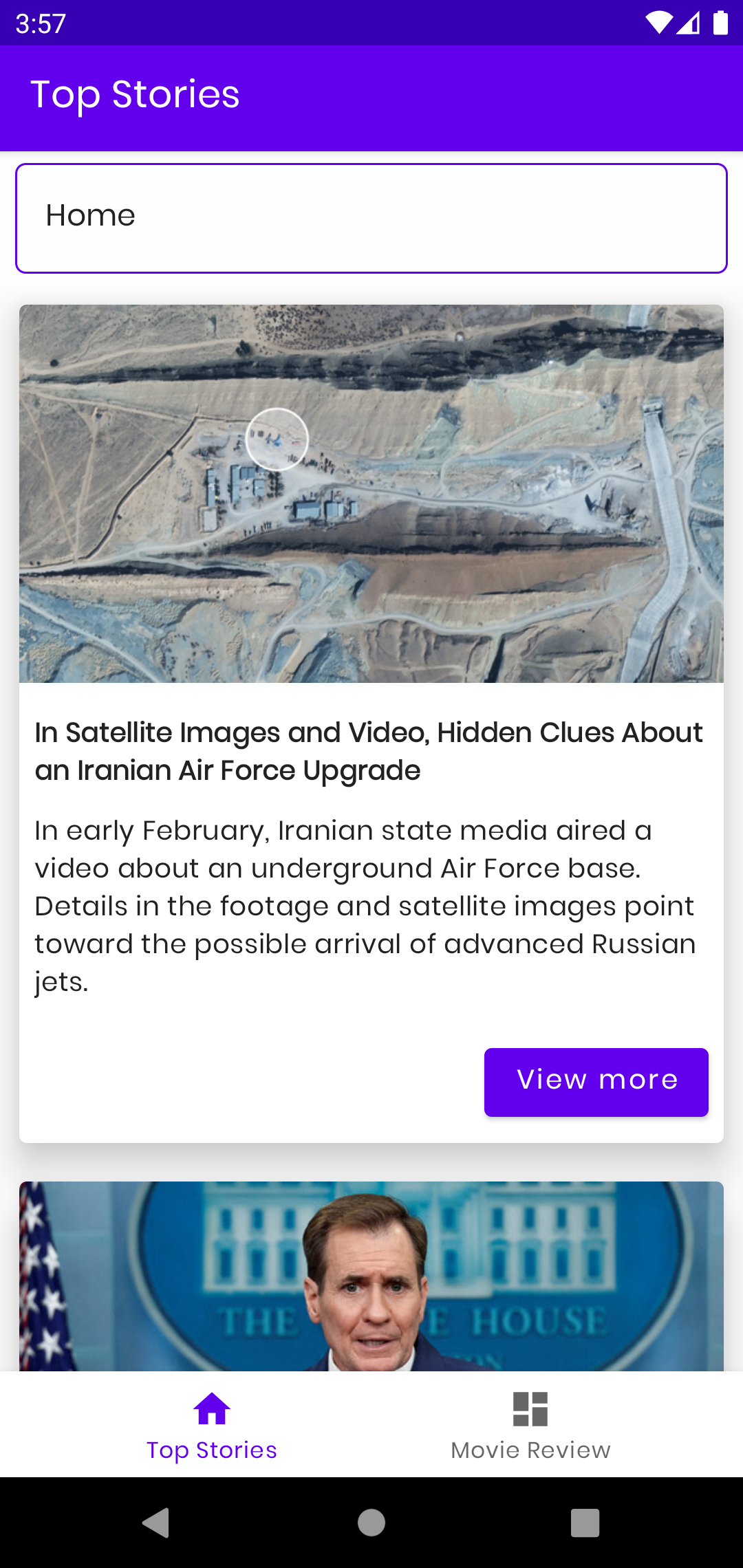 GitHub - JamesHardey/NewsAppllication