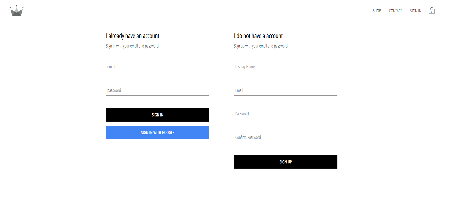 GitHub - Philngtn/crwn-clothing-React