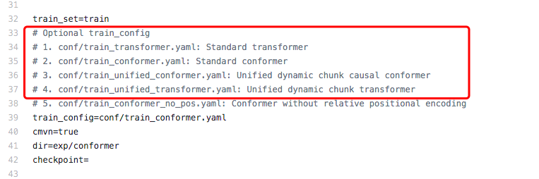 Training a non-streaming model · Issue #431 · wenet-e2e/wenet · GitHub