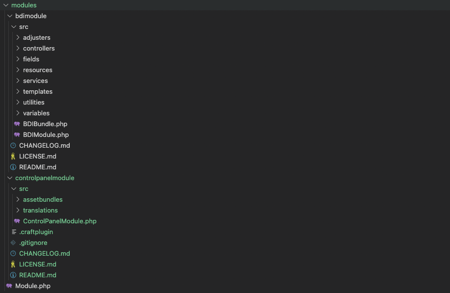 3x Custom Module Returns Not Instantiable Yiidi 