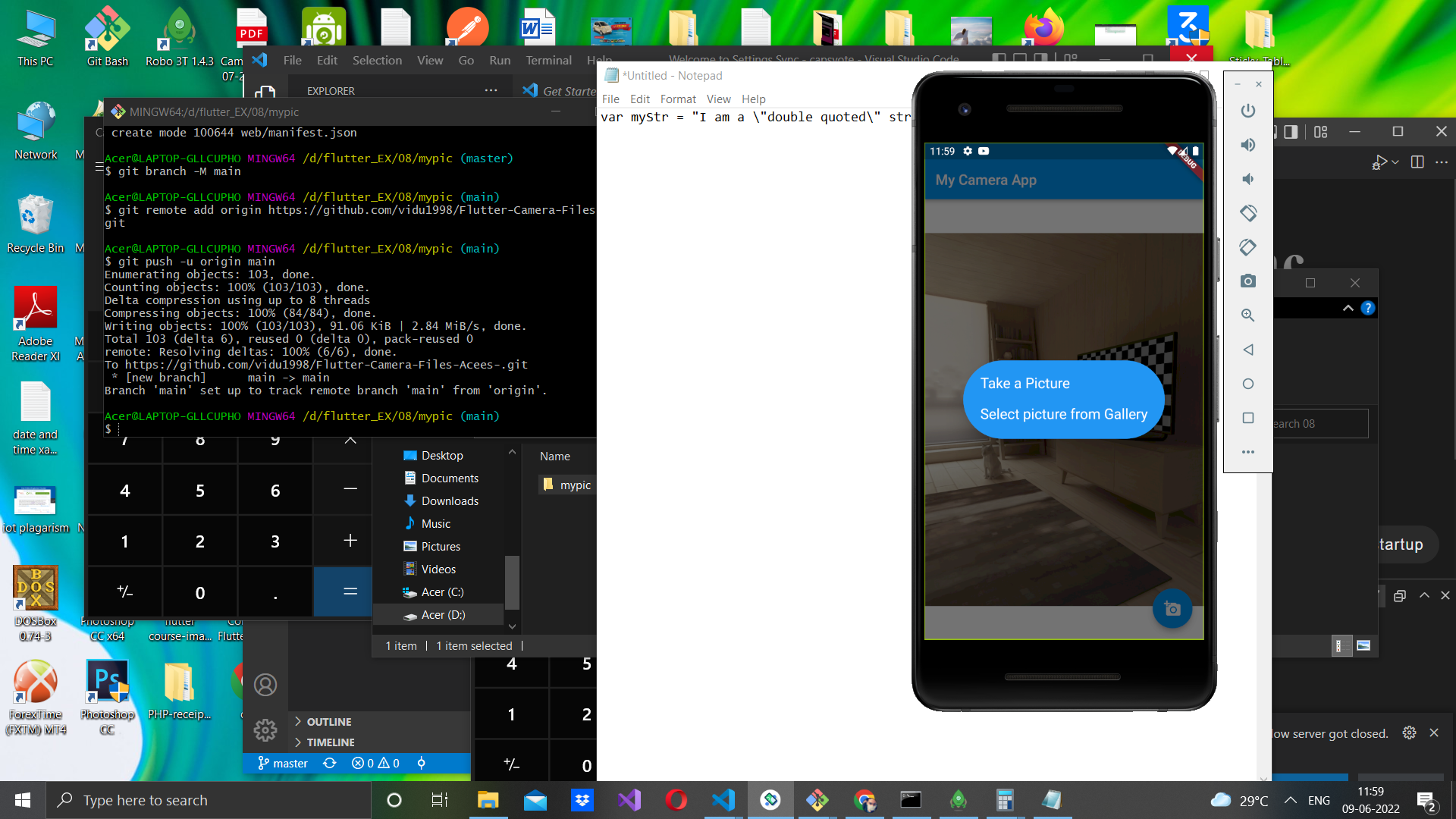 GitHub - vidu1998/Flutter-Camera-Files-Acees-: Flutter Image Acces and ...