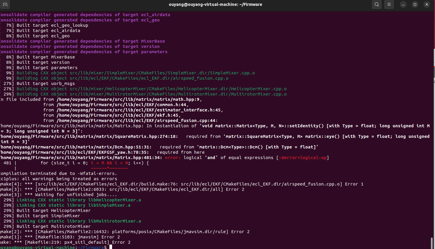 make px4_sitl_default jmavsim error · Issue #21648 · PX4/PX4-Autopilot · GitHub