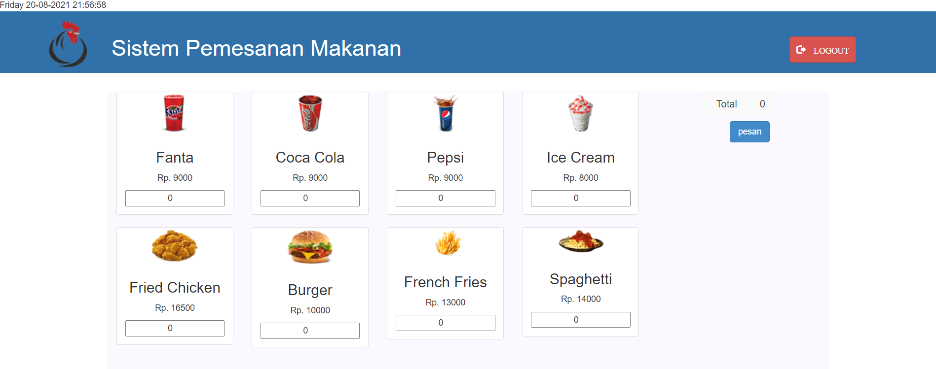 GitHub - adityaar18/PemesananMakanan