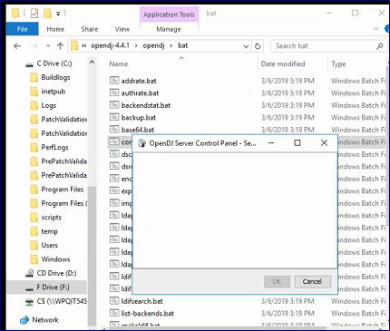 Issue while authenticating in control-panel.bat when Replication is enabled on multiple baseDNs ...
