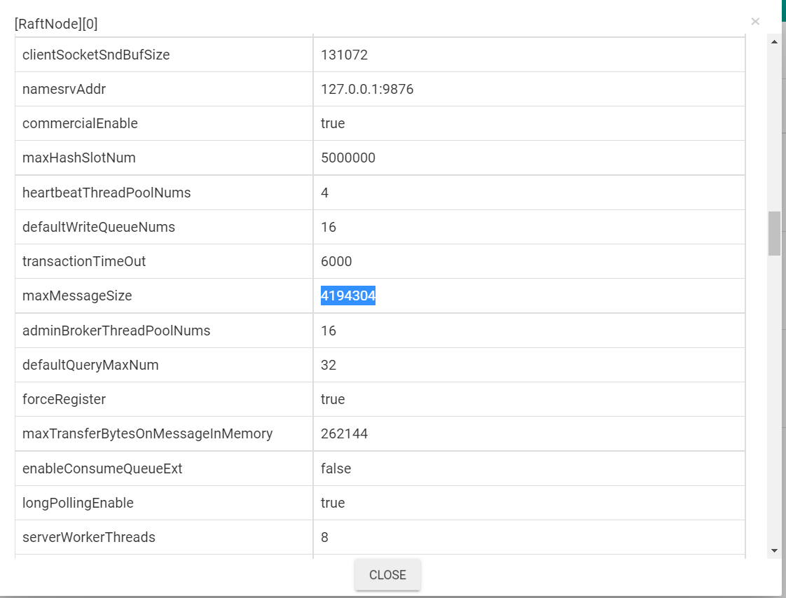 mysql to rocketmq，Caused by CODE: 13DESC: the message is illegal, maybe msg body or properties ...