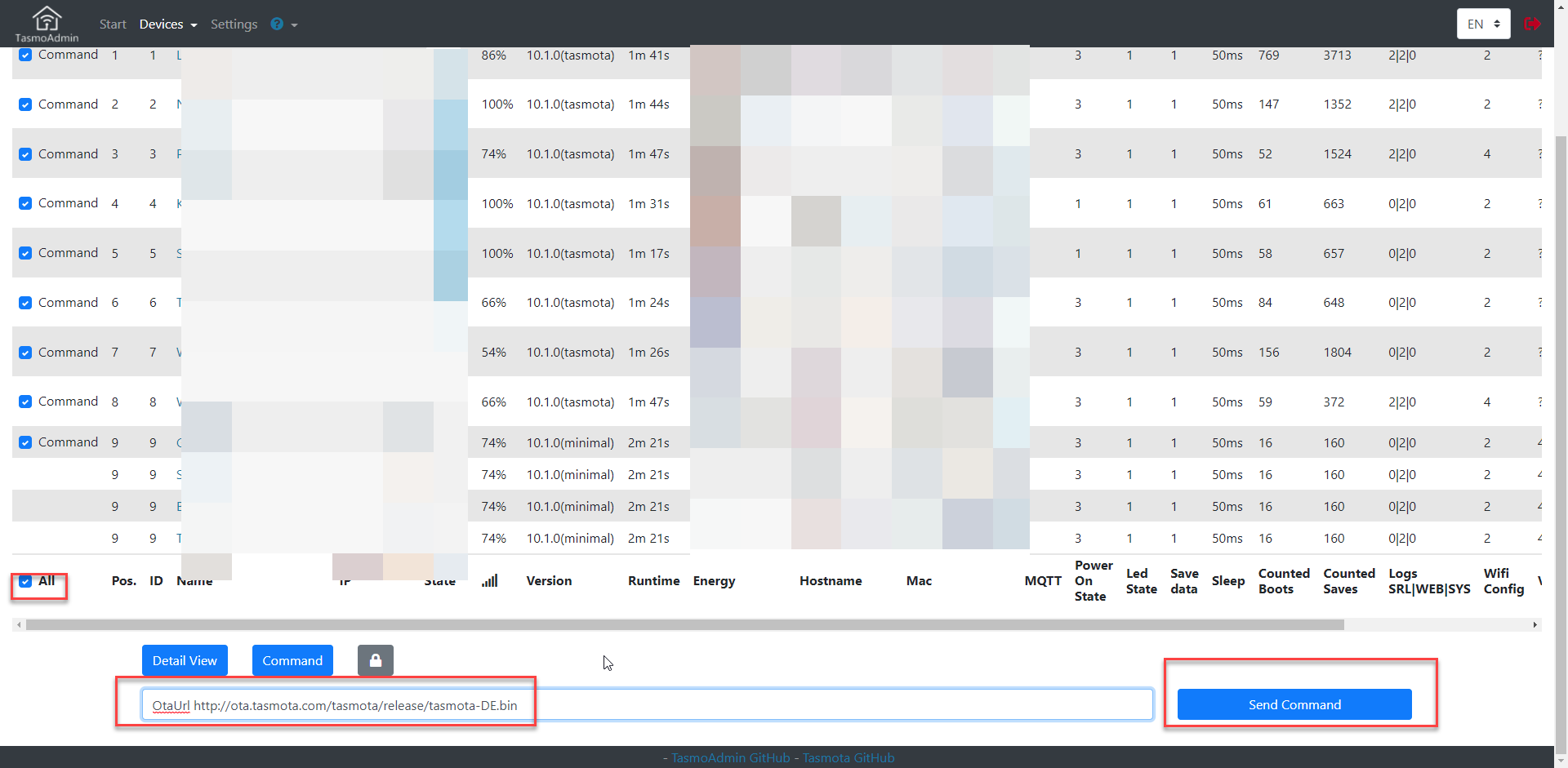 Updating procedure seems not working · Issue #437 · TasmoAdmin/TasmoAdmin · GitHub