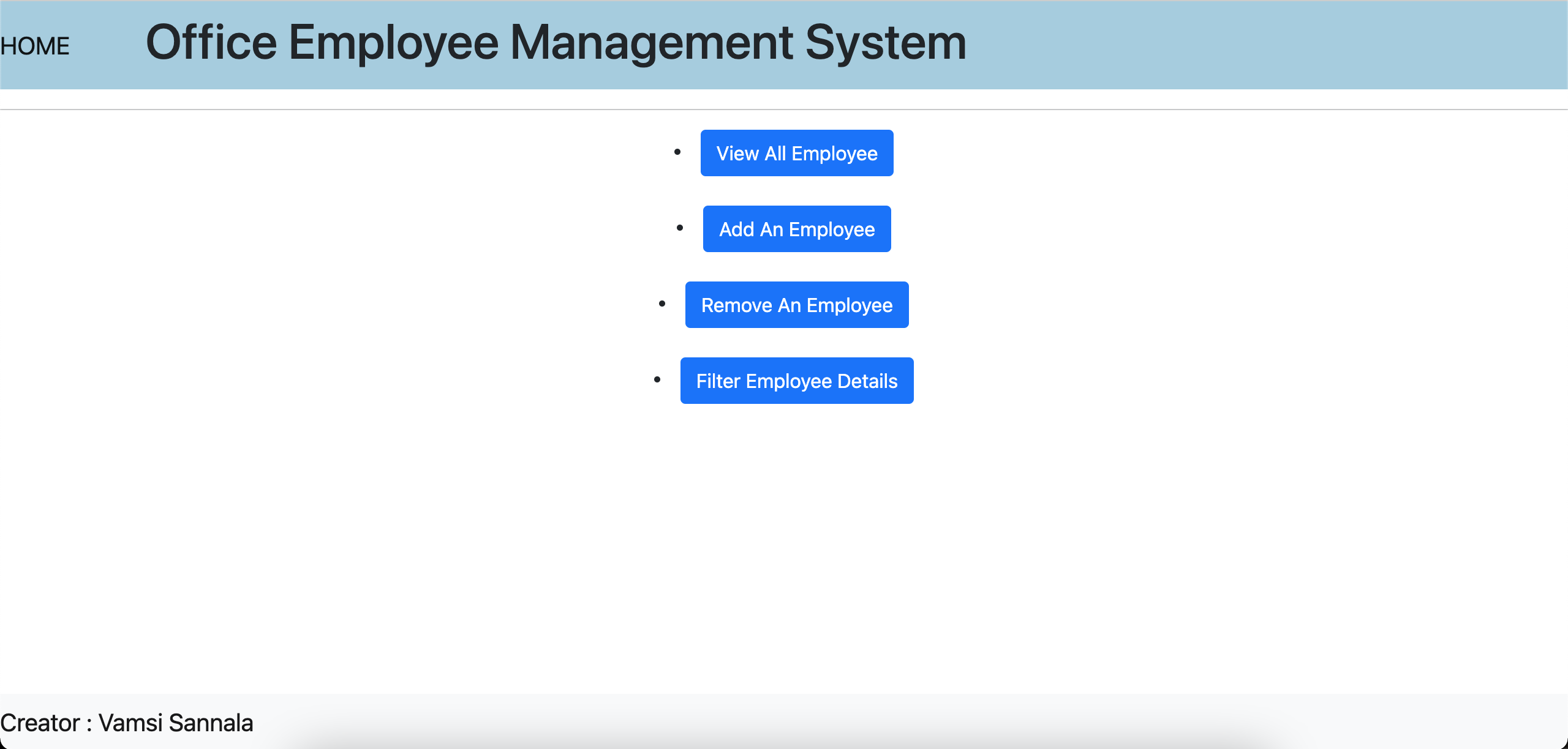 GitHub - sannalavamsi/Office-Emplyee-Management-System-Django