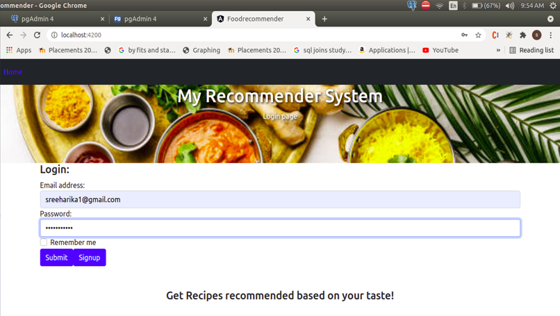 GitHub - nikitha0612/Food-Recommender-System