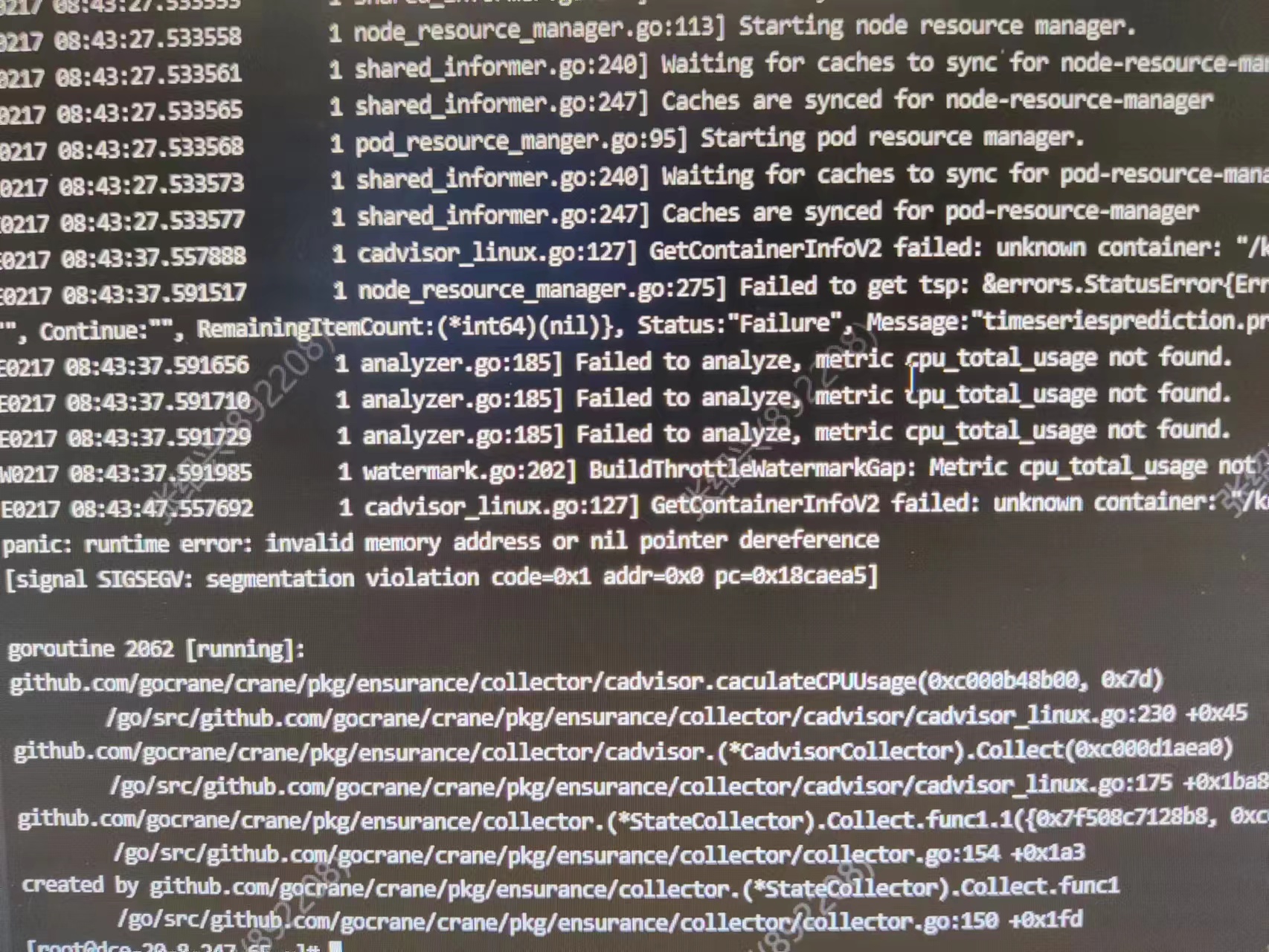 crane agent panic · Issue #614 · gocrane/crane · GitHub