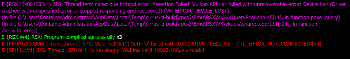 Call of Duty: Black Ops II [BLUS31011] Fatal Device Lost Error · Issue ...