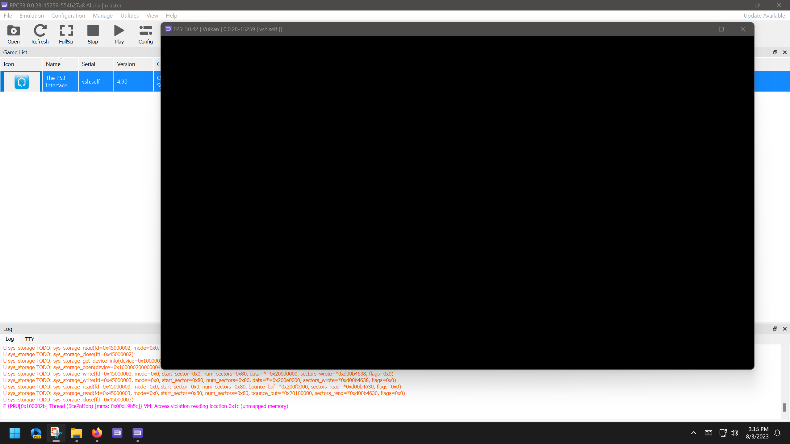[Regression] XMB Stopped Working (#14090) · Issue #14123 · RPCS3/rpcs3 · GitHub