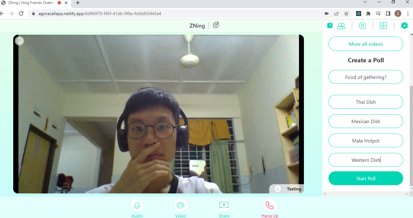 GitHub - zhning1994/video-call-app