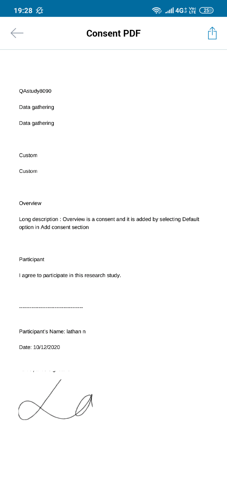[Android] Consent > Custom consent created from SB is not reflecting in ...