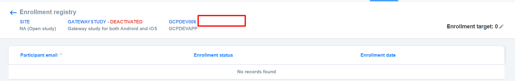 [PM] [Manage Apps] 'Active' and 'Deactivated' status should be shown in ...