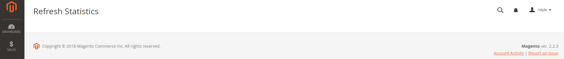 Reports -> Refresh Statistics (and other stats) not showing grid · Issue #18511 · magento ...