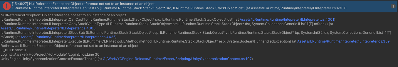 进行CLRbinding之后获取值类型存储数值会报出空引用错误 · Issue #466 · Ourpalm/ILRuntime · GitHub