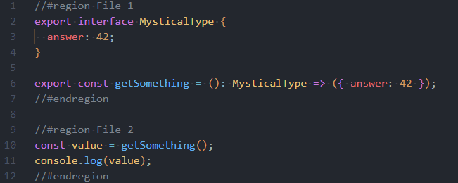 Go to type definition links in tooltip. · Issue #168286 · microsoft/vscode · GitHub