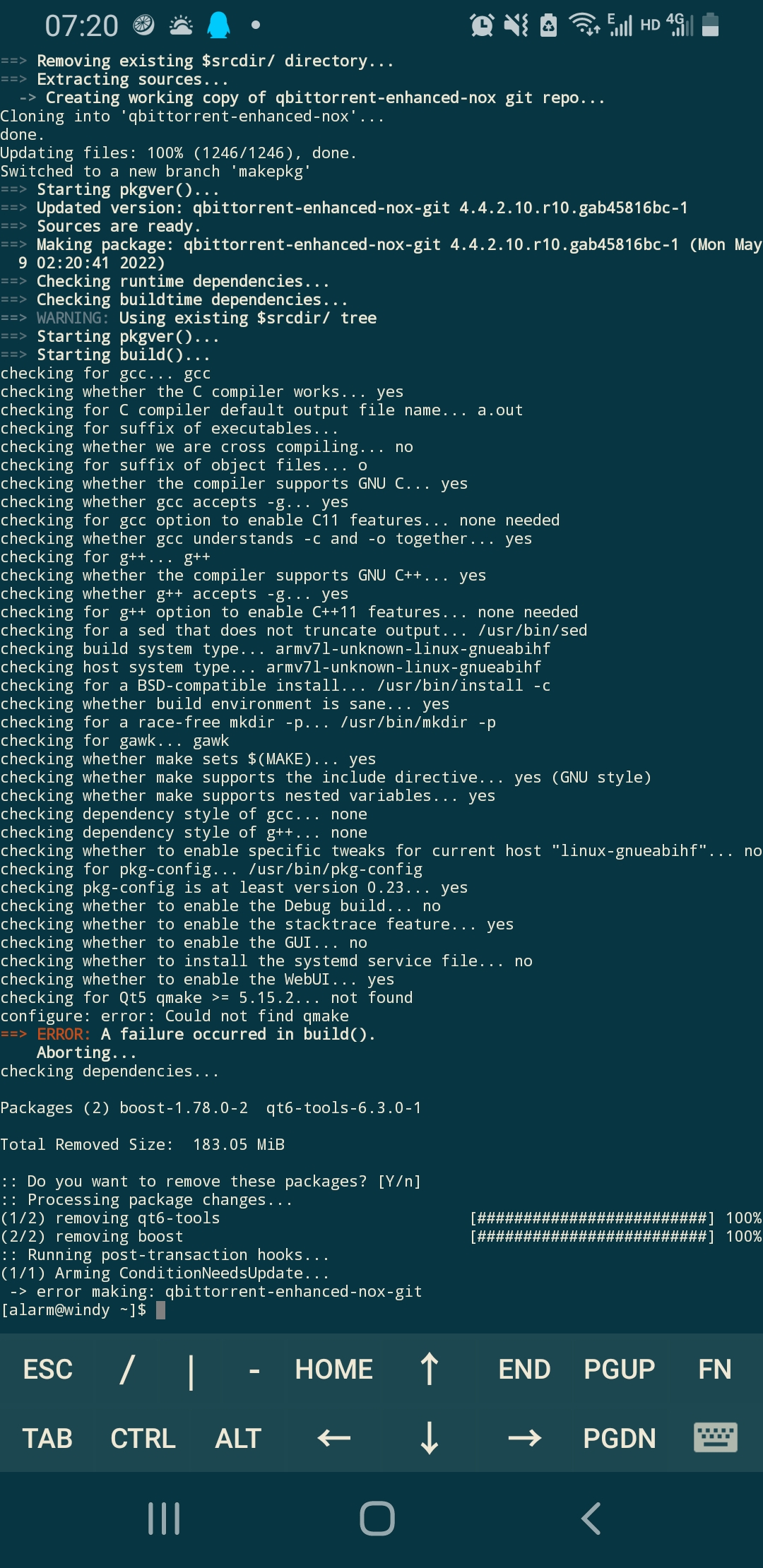 configure: error: Could not find qmake · Issue #375 · c0re100/qBittorrent-Enhanced-Edition · GitHub