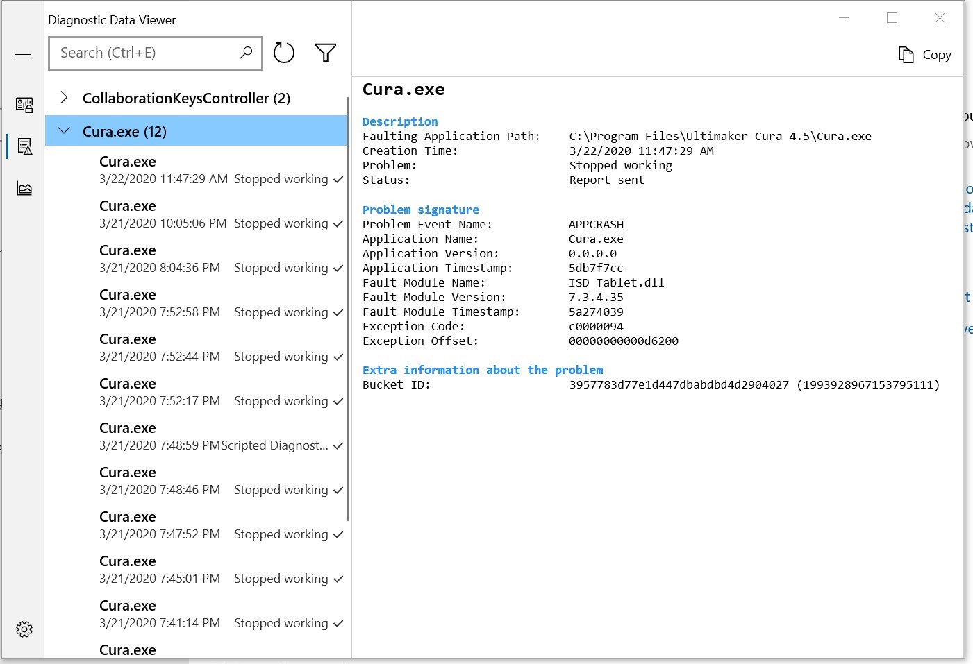 Cura 4.5 Won't Launch Either · Issue #7337 · Ultimaker/Cura · GitHub