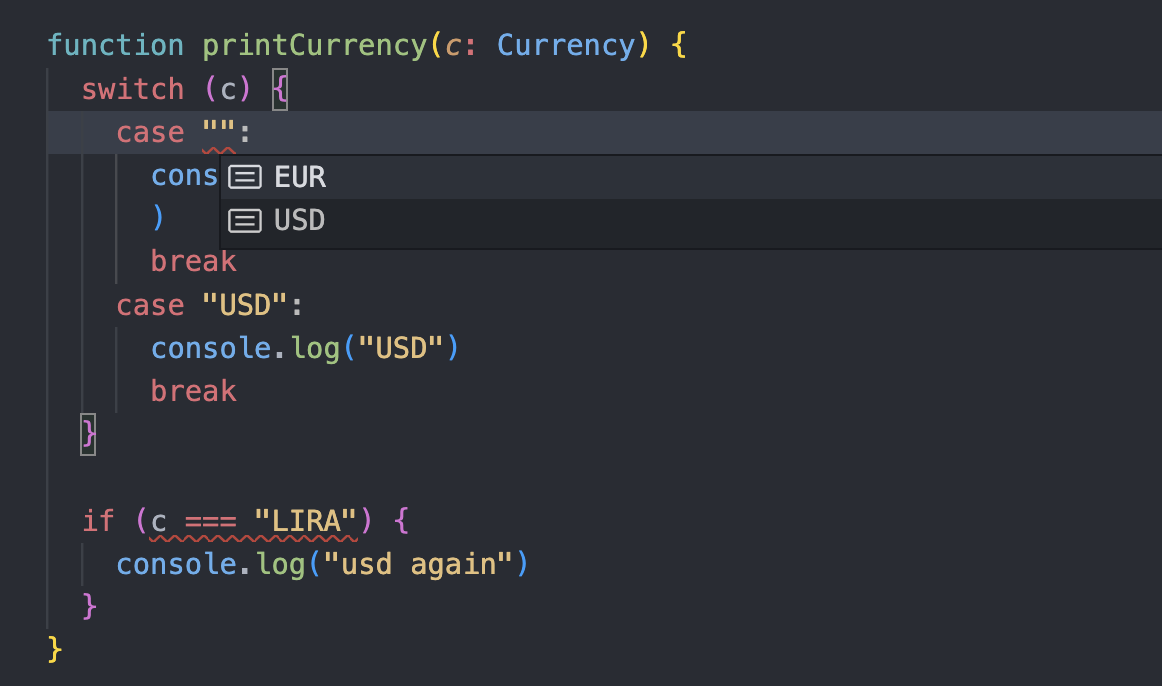 "Match case" or "if" statements do not recognize Literal types · Issue ...