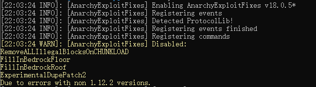 Upgrade to 1.16.5 · Issue #12 · xGinko/AnarchyExploitFixes · GitHub