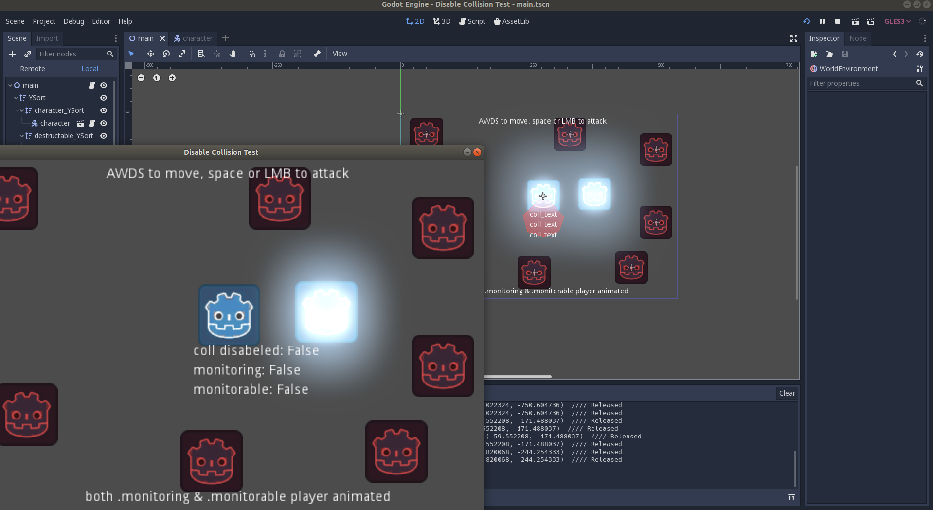 WorldEnvironment Node Glow works in Editor but not when running · Issue #27616 · godotengine ...