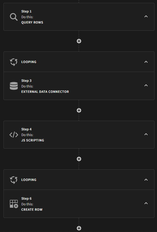Looping From Javascript In Automations · Budibase Budibase · Discussion 9856 · Github