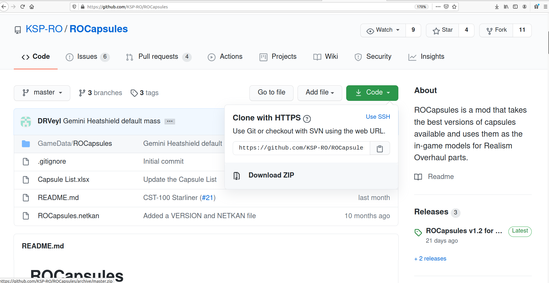 1.2.0 Mercury capsules overheat · Issue #46 · KSP-RO/ROCapsules · GitHub