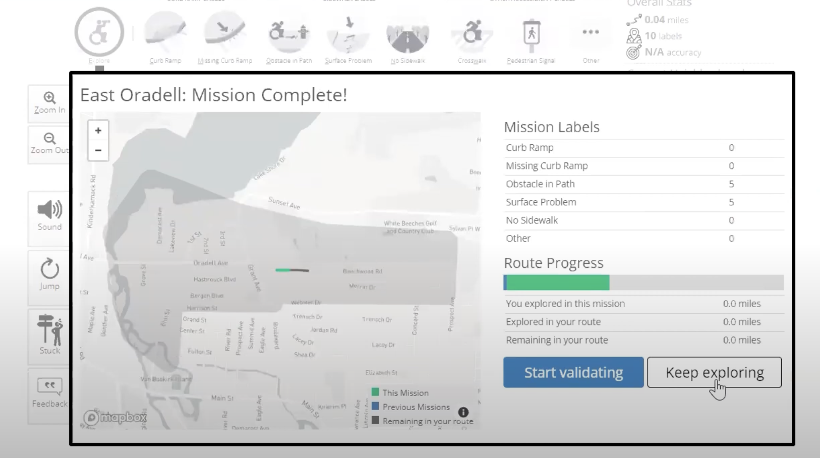 Can we make the interim mission complete screen different from the ...