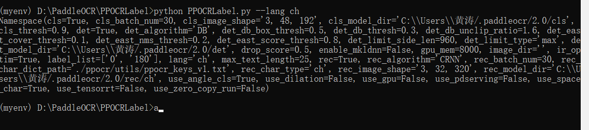 python PPOCRLabel.py --lang ch无法启动运行 · Issue #2430 · PaddlePaddle/PaddleOCR · GitHub