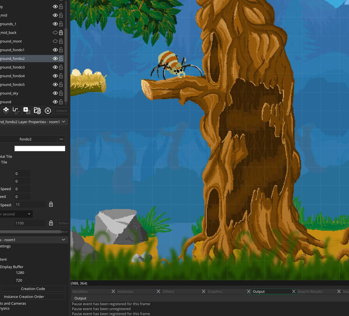 GitHub - Jorgeluismunoz/SpiderEscape: 2D game with GameMaker Studio 2