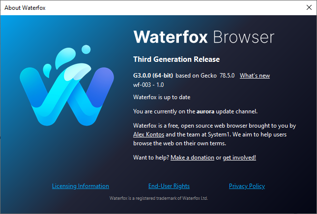 Windows 10 G3 2 clicks of shortcut needed to start browser · Issue #1847 · BrowserWorks/Waterfox ...