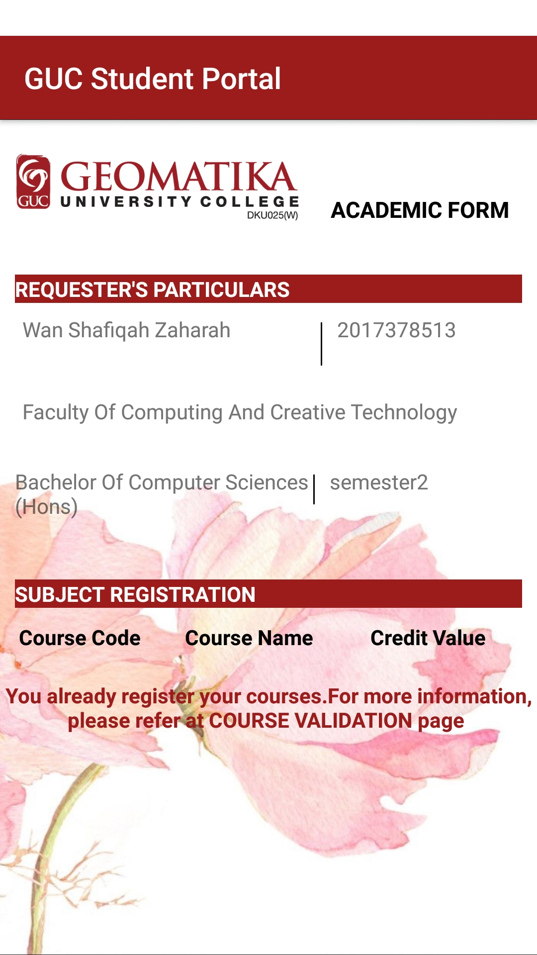 GitHub - ShazaYusof/studentPortal