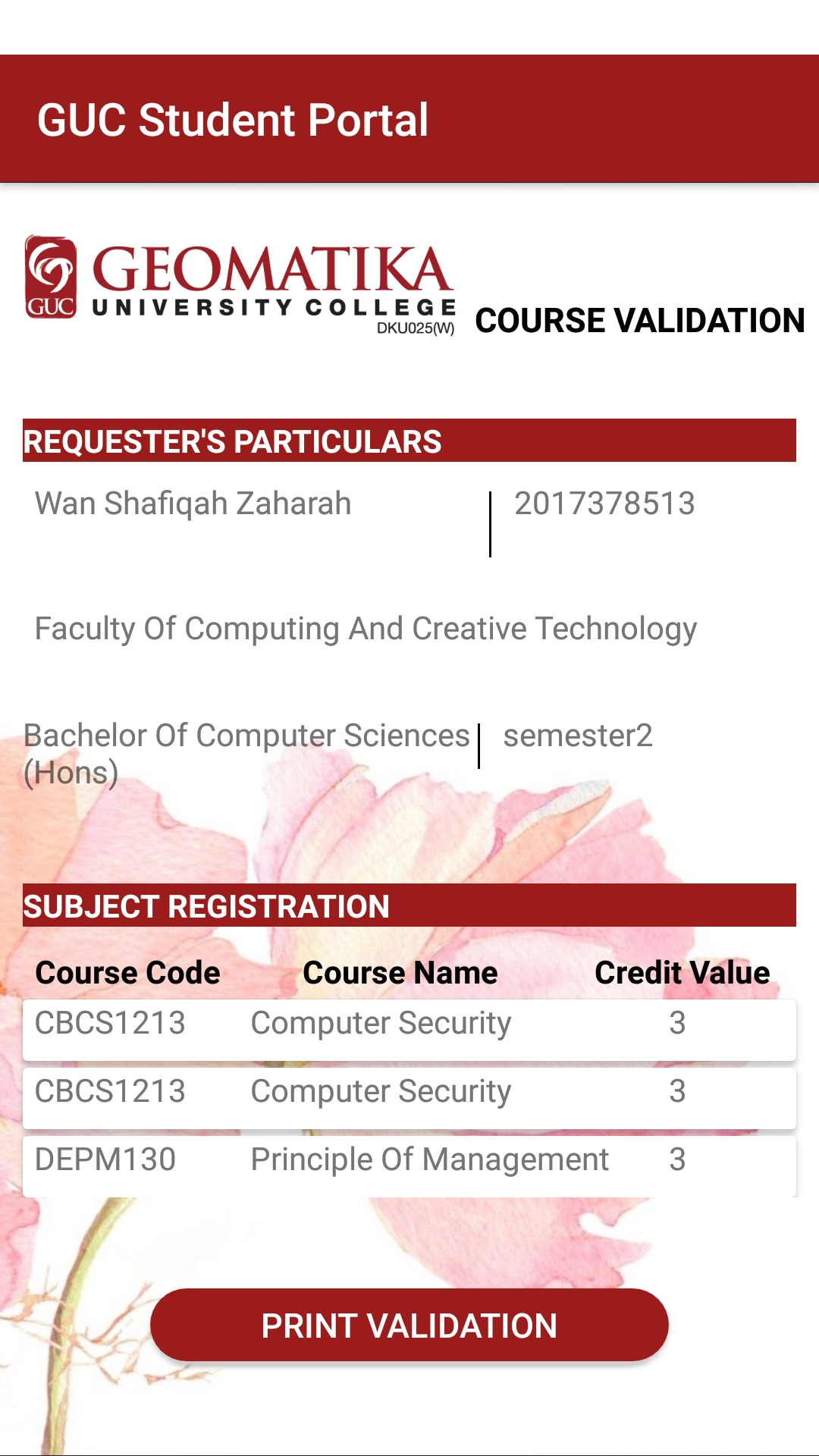 GitHub - ShazaYusof/studentPortal